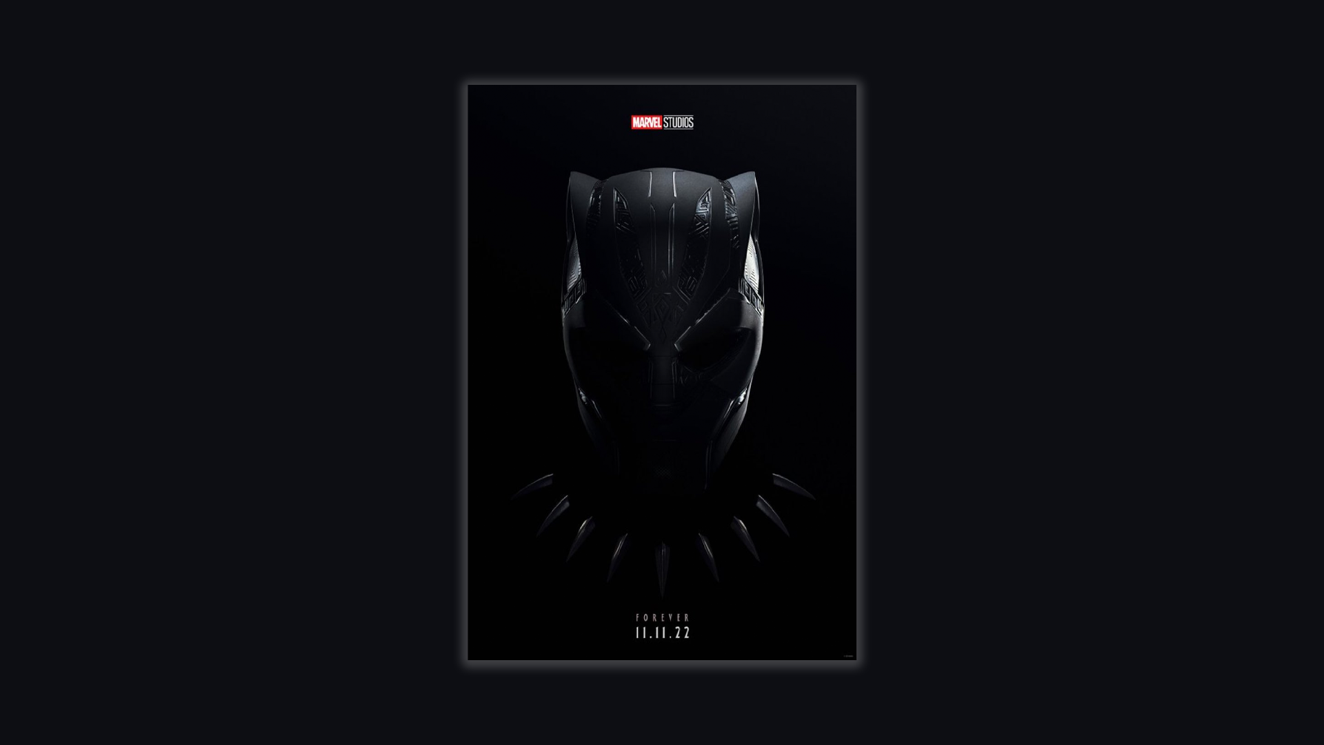 The new Black Panther poster is giving me serious chills | Creative Bloq