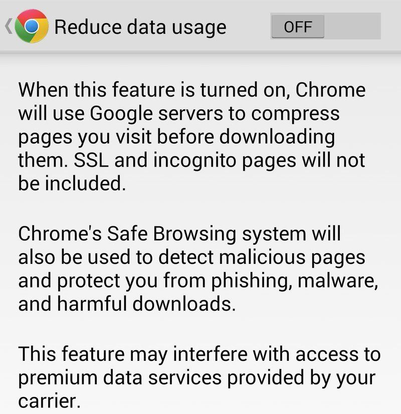 How to save data when using Google Chrome | Android Central