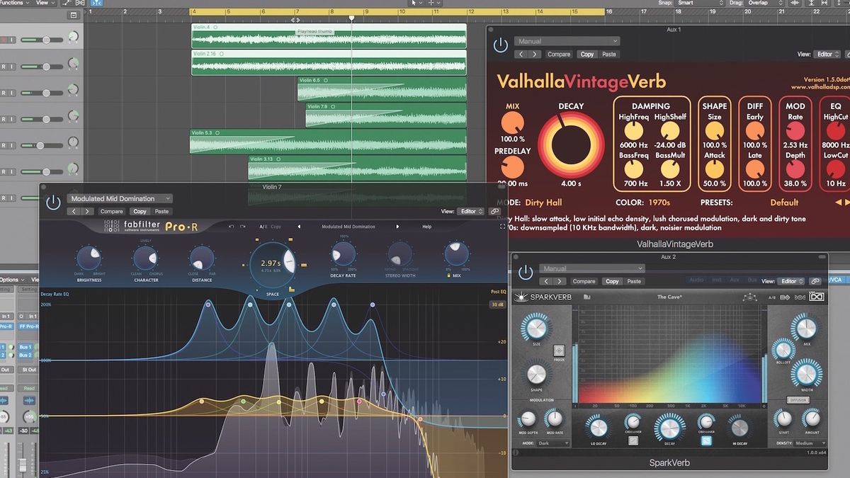 How to create a cinematic riser from multiple violin performances ...