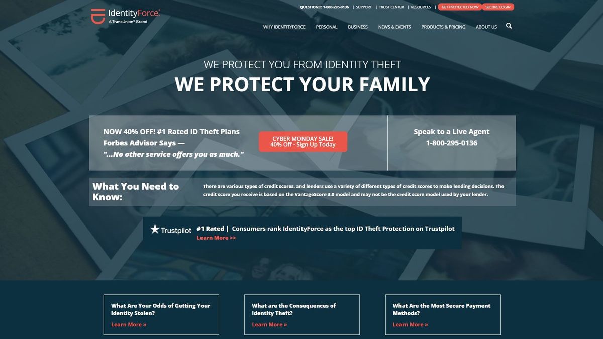 IdentityForce review | TechRadar