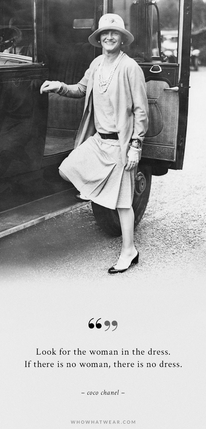 7 Iconic Coco Chanel Quotes on Fashion and Style | Who What Wear