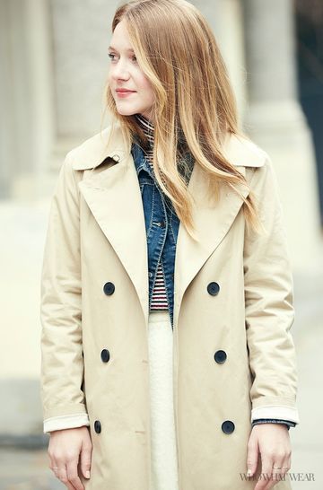 Our Style Director's Guide to Wearing Your Trench | Who What Wear