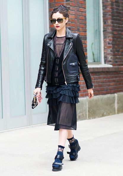 How to Wear Socks With Open-Toe Shoes | Who What Wear