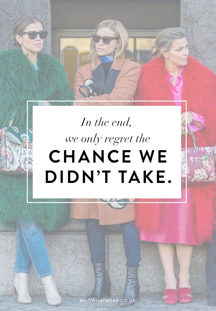 Pinterest Fashion Quotes | Who What Wear