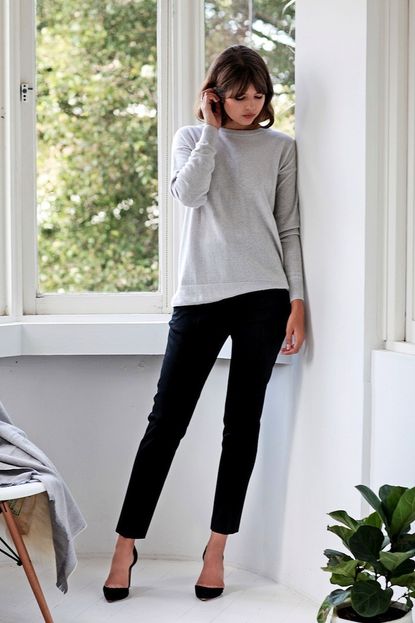See How This Blogger Masters a Minimal-Chic Look for Work | Who What Wear