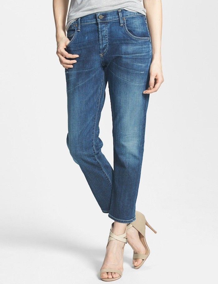 How Models Do the Cropped Denim Trend | Who What Wear