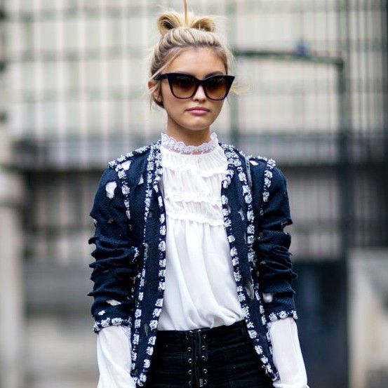 A Lesson in the Victorian Trend, From the Streets of Paris | Who What Wear