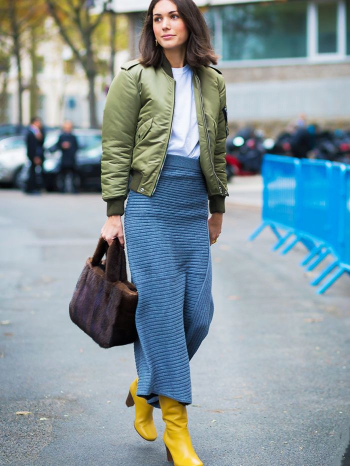 How to and What to Wear With a Bomber Jacket | Who What Wear