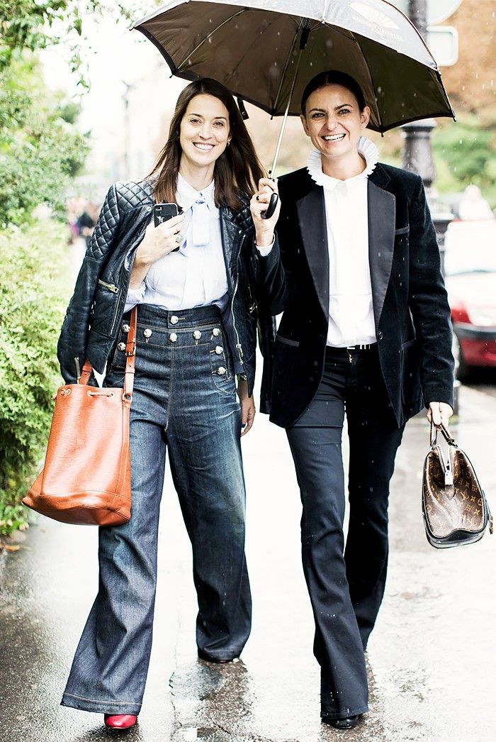 The Top-and-Denim Combo Fashion Girls Can't Stop Wearing | Who What Wear