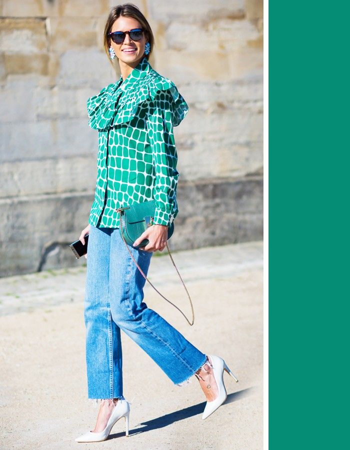 The Most Flattering Colors to Wear With Every Denim Wash | Who What Wear