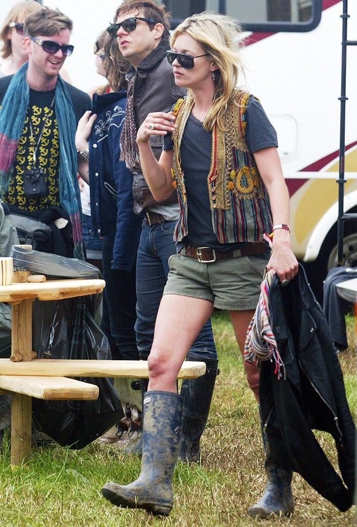 The Kate Moss Guide to Music Festival Dressing | Who What Wear