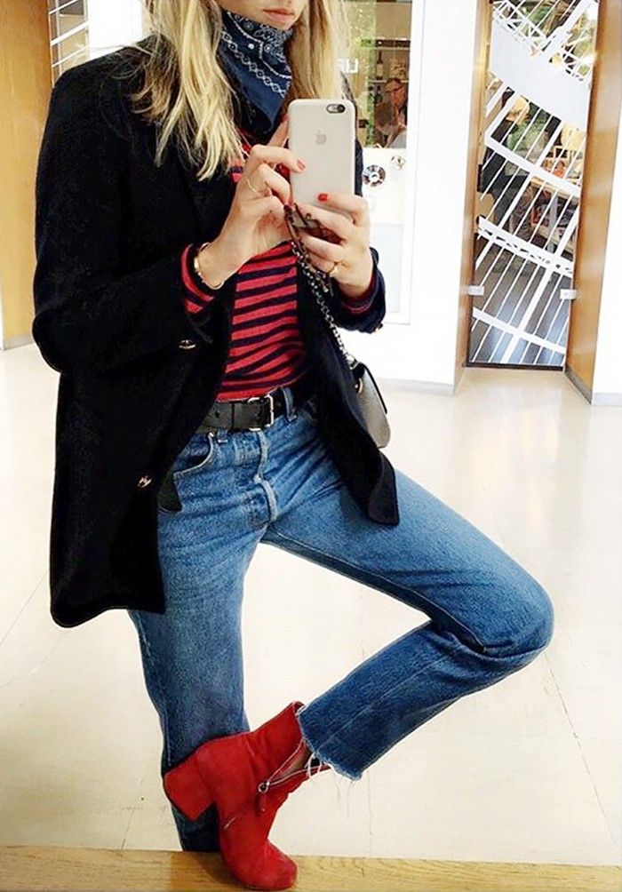 The Color Combo French It Girls Always Wear | Who What Wear