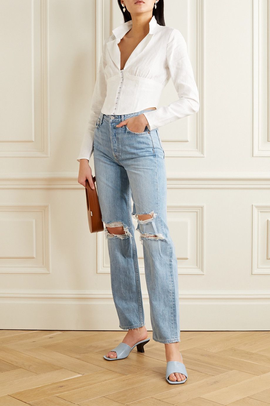 24 Pairs of Jeans That Won't Make You Sweat This Summer | Who What Wear