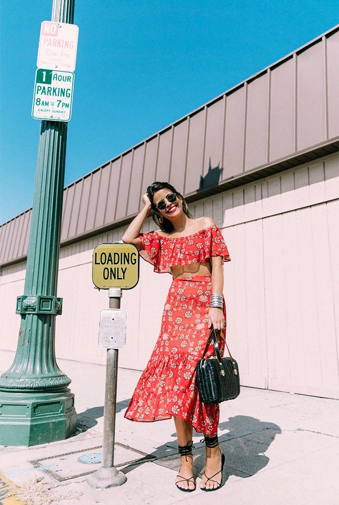 The 2-Piece Outfit Formula We Can't Get Enough of This Summer | Who ...