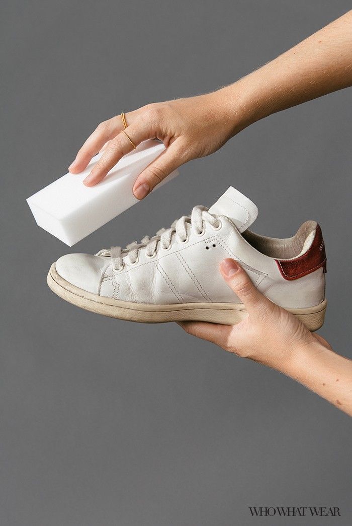 How to Clean White Sneakers | Who What Wear