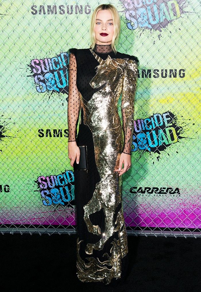 See the $12,000 Alexander McQueen Dress Margot Robbie Just Wore | Who ...