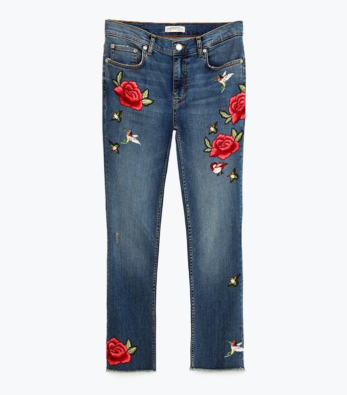 Embroidered Jeans: 13 Of the Most Divine Denim Creations | Who What Wear
