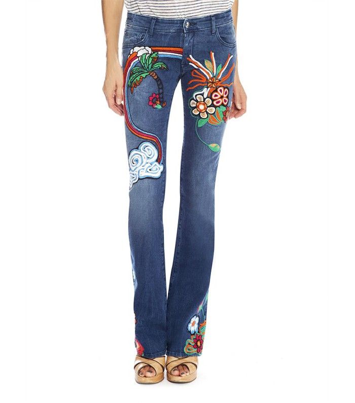 Embroidered Jeans: 13 Of the Most Divine Denim Creations | Who What Wear