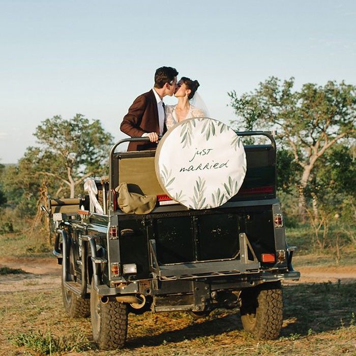This Is the Vogue Way to Do a Safari Wedding | Who What Wear
