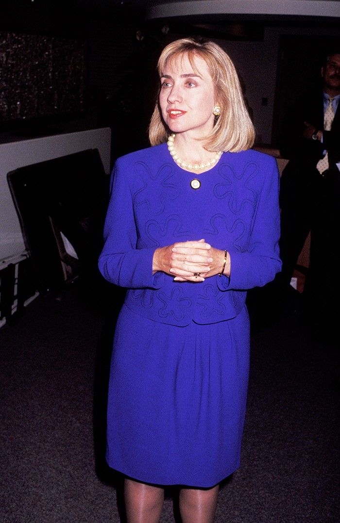 Hillary Clinton's Best Throwback Street Style | Who What Wear