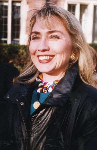 Hillary Clinton's Best Throwback Street Style | Who What Wear