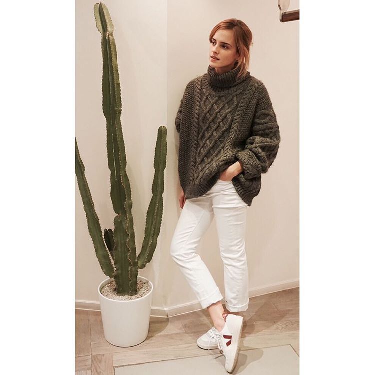 Emma Watson Wore French Sneakers That Are About to Be Huge | Who What Wear