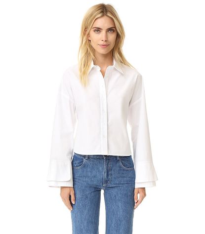 Your Closet's Crying Out for These Non-Basic Shirts | Who What Wear