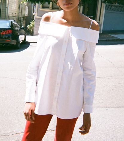 Your Closet's Crying Out for These Non-Basic Shirts | Who What Wear