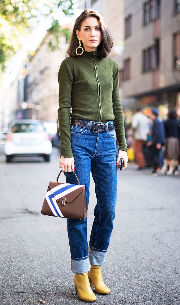 How to Wear Cuffed Jeans in 2016 | Who What Wear