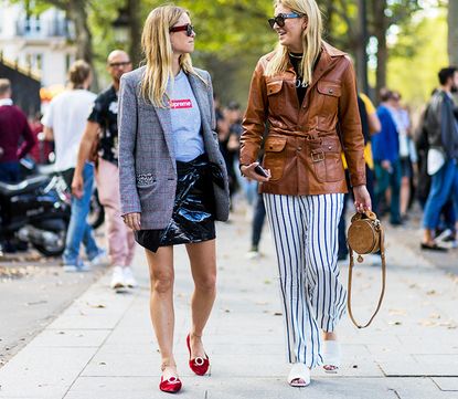 Street Style Stars Love Wearing This Miniskirt | Who What Wear