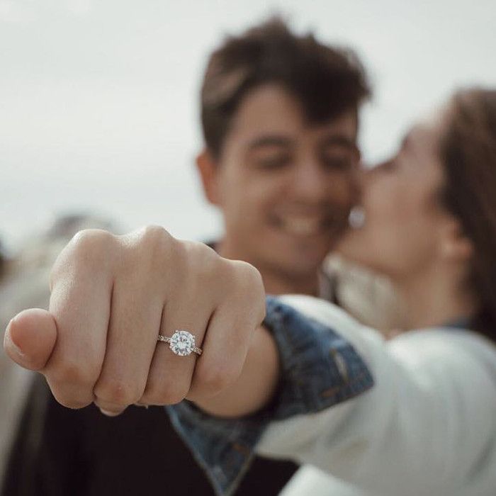 The Top 3 Ways to Master the Engagement Ring Instagram | Who What Wear