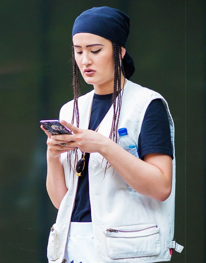 How Fashion Girls Are Wearing Their Scarves | Who What Wear