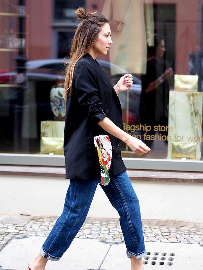 A Date Night–Ready Way to Wear a Blazer | Who What Wear