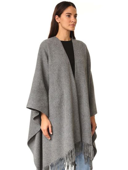 A Flattering Way to Wear a Poncho This Season | Who What Wear