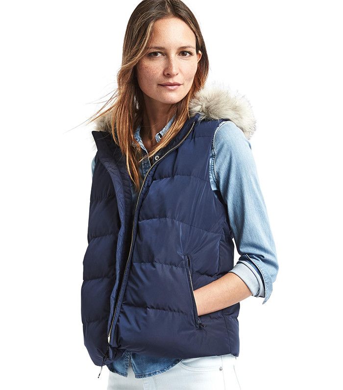These Hooded Vests Solve All Your Cold-Weather Problems | Who What Wear