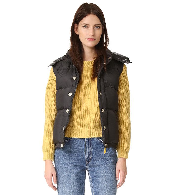 These Hooded Vests Solve All Your Cold-Weather Problems | Who What Wear