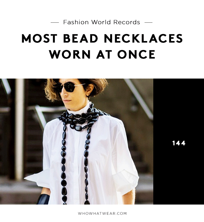 14 Fashion World Records That'll Blow Your Mind | Who What Wear