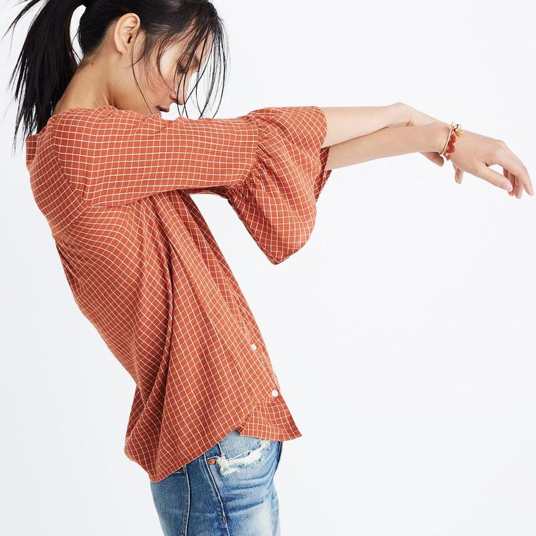 18 Flattering Bell-Sleeve Tops | Who What Wear