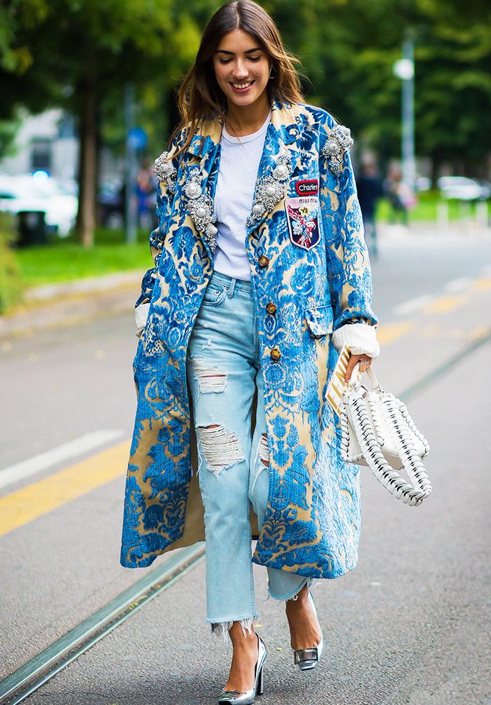 How to Wear Metallic Shoes: 21 Street Style Looks to Inspire | Who What ...