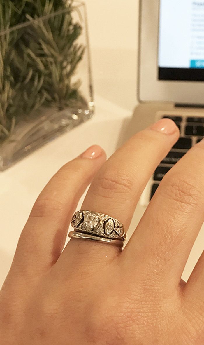 The Diverse Engagement Rings From Our Very Own Office | Who What Wear