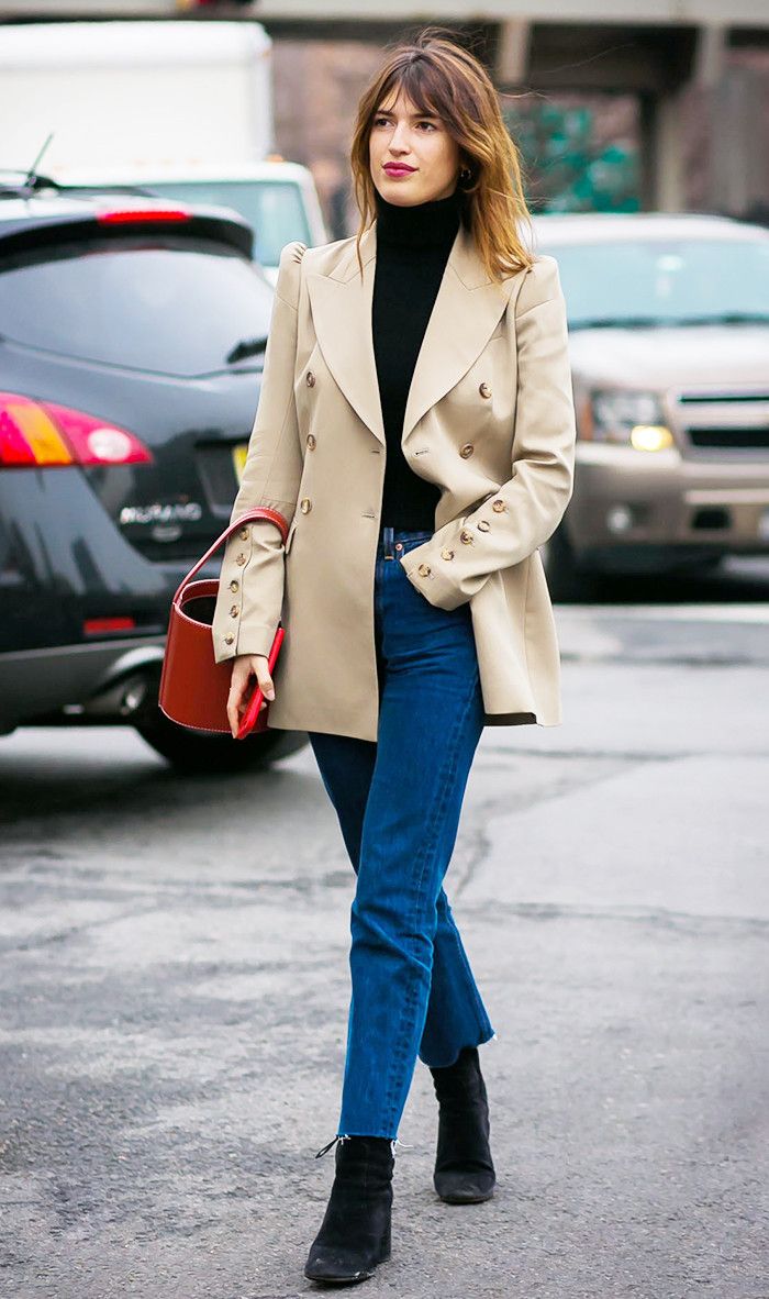 The Easy Outfit Every Single Fashion Girl Wears | Who What Wear