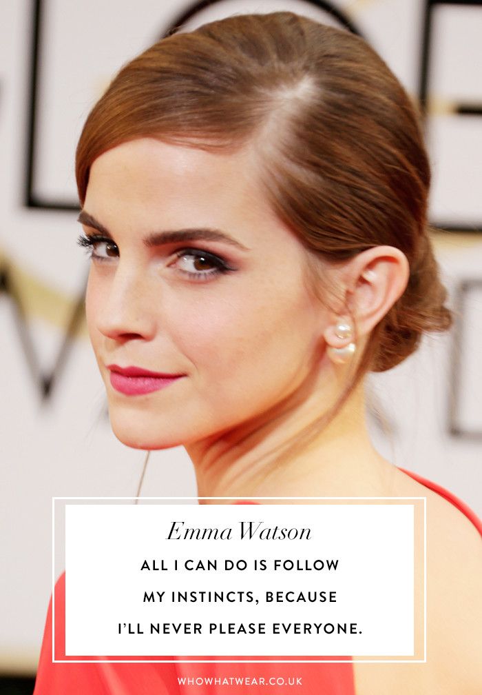 12 Emma Watson Quotes That Every Woman Should Read | Who What Wear