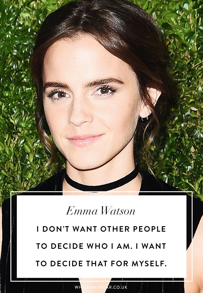 12 Emma Watson Quotes That Every Woman Should Read | Who What Wear