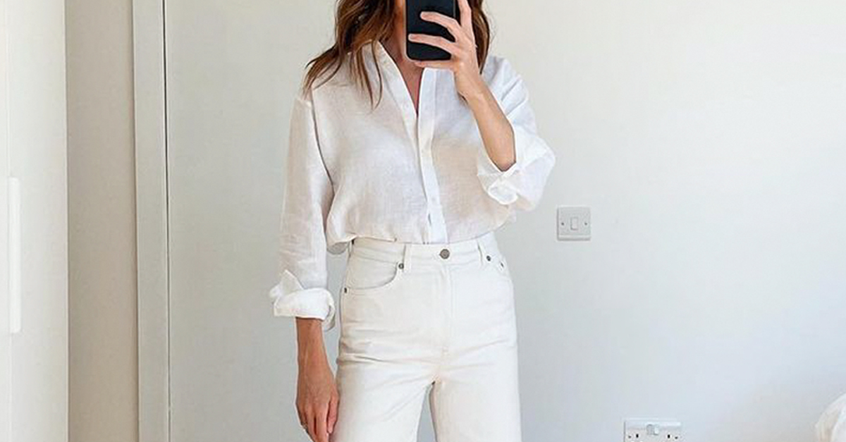 Where To Buy Non See Through White Jeans Who What Wear