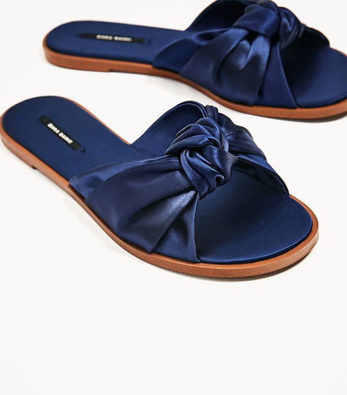 The Best Satin Sliders to Buy Now | Who What Wear