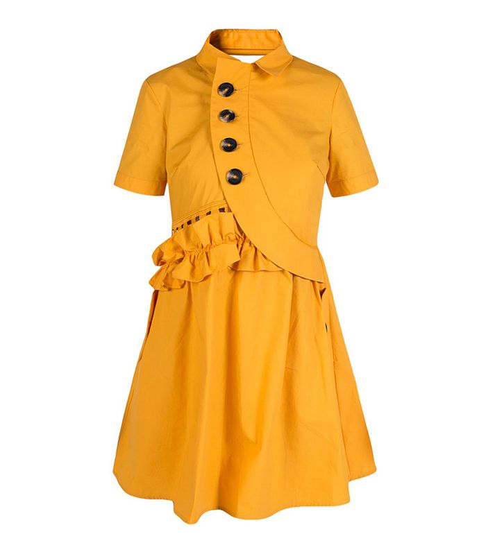 The Chicest Mustard Dresses Money Can Buy | Who What Wear