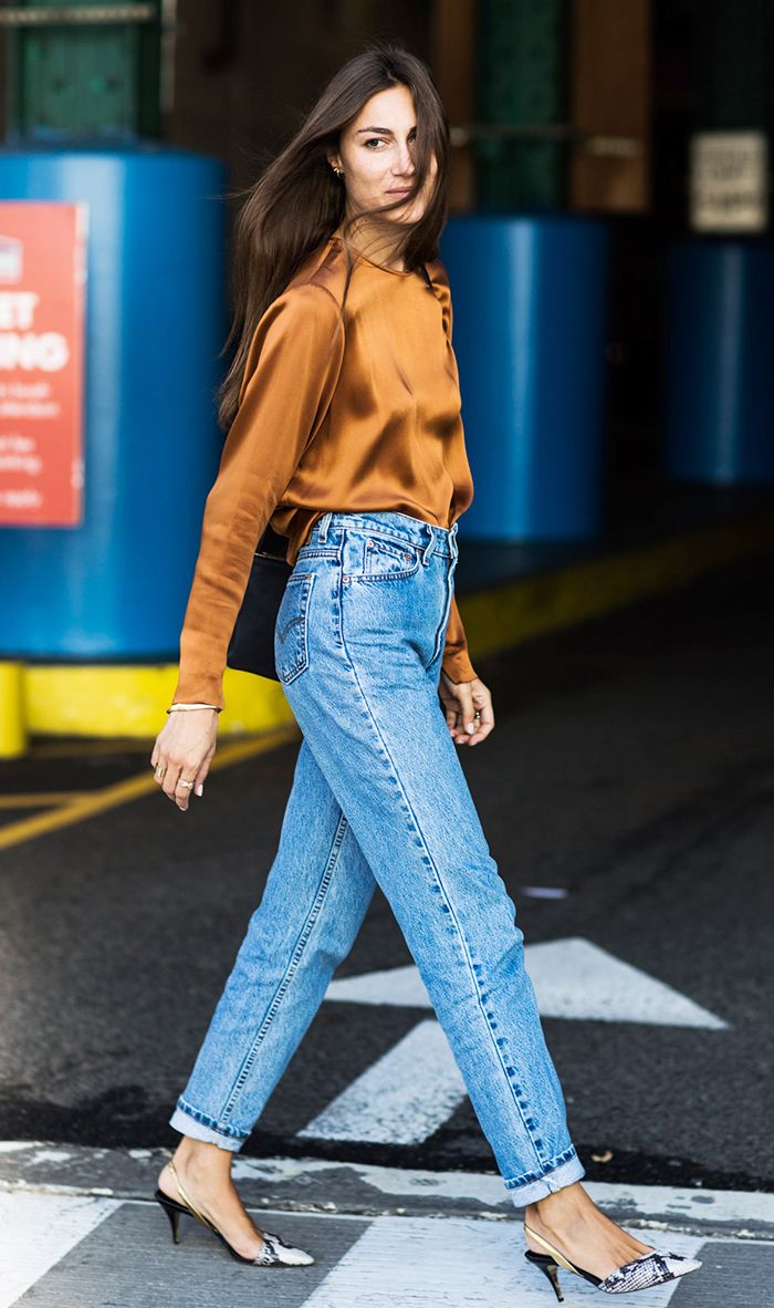 Tips for Styling a Silk Blouse | Who What Wear