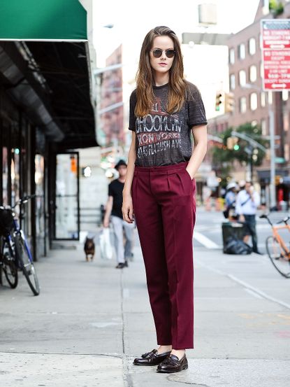 How to Style a Vintage Band T-shirt | Who What Wear