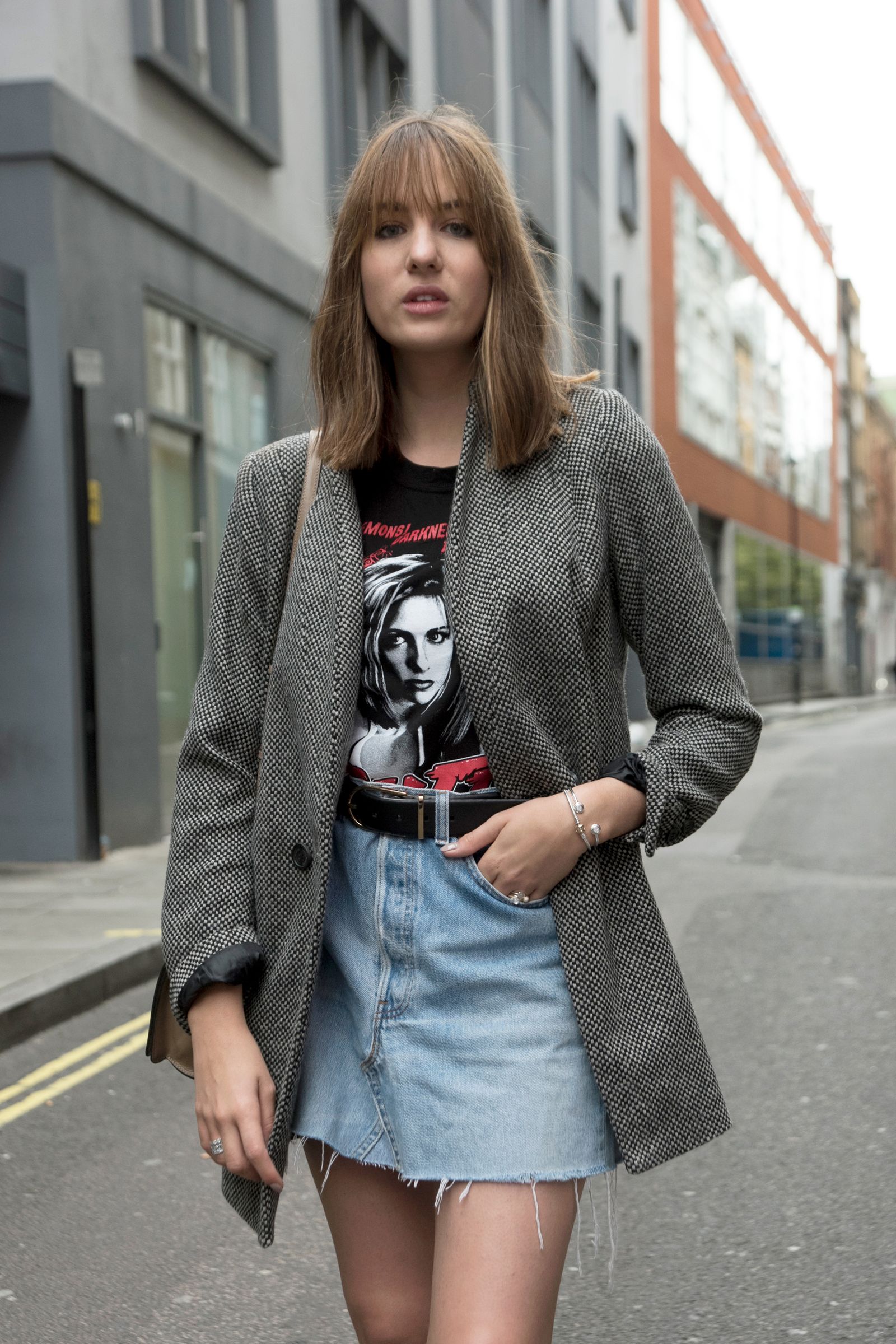 How to Style a Vintage Band T-shirt | Who What Wear