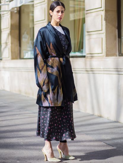How to Style the Silk Robe and Where to Buy | Who What Wear